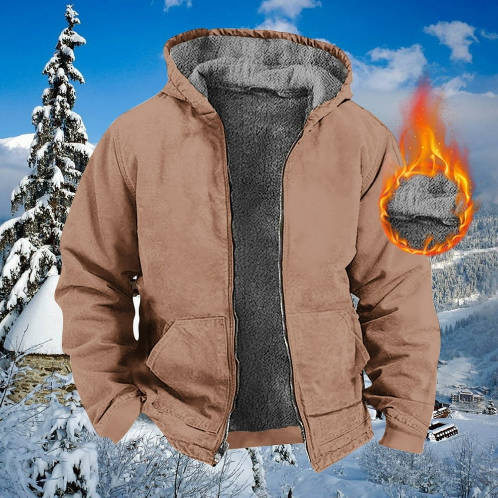 Click here for Generic Njoeus Heavy Sherpas Hoodies For Men Full... prices