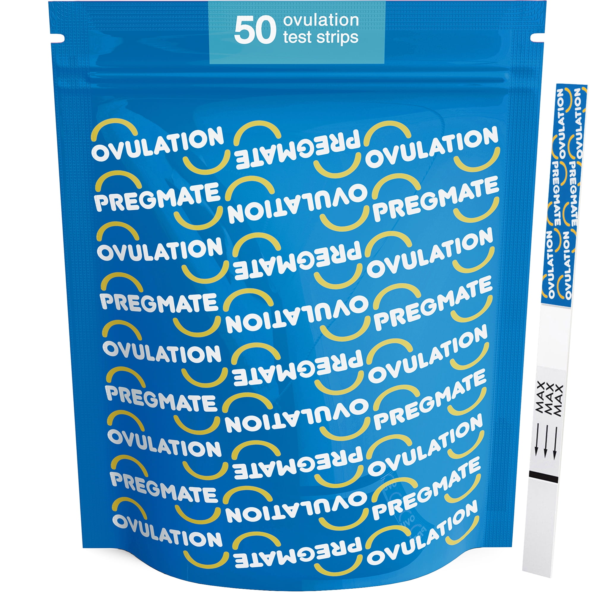 Pregmate 50 Ovulation Test Strips with Numeric LH Result Quantitative ...