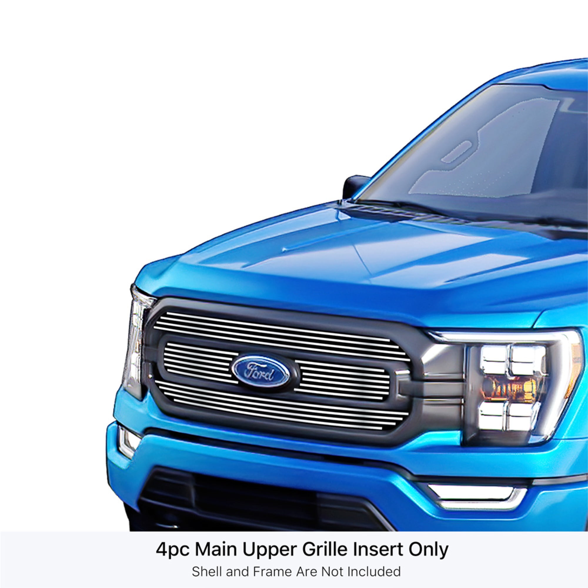 2021-2022 Ford F-150 Xl/ 2022 Ford F-150 Xlt Stainless Steel Polished ...