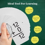Star Right Education Addition Flash Cards, 0-12 (All Facts, 169 Cards ...