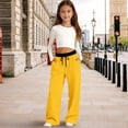Mercatoo Girls Oversized Wide Leg Sweatpants Kids Baggy Swea𝐭 Pants ...