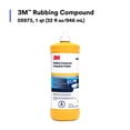 3M Rubbing Compound, 05973, Liquid Formula,1 qt (32 fl oz/946 mL ...