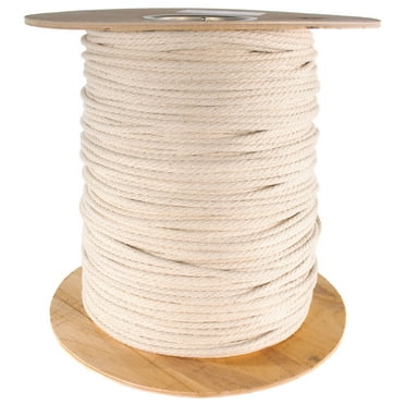 Super Soft 3 Strand Twisted Cotton Rope - Multiple Colors to Choose ...