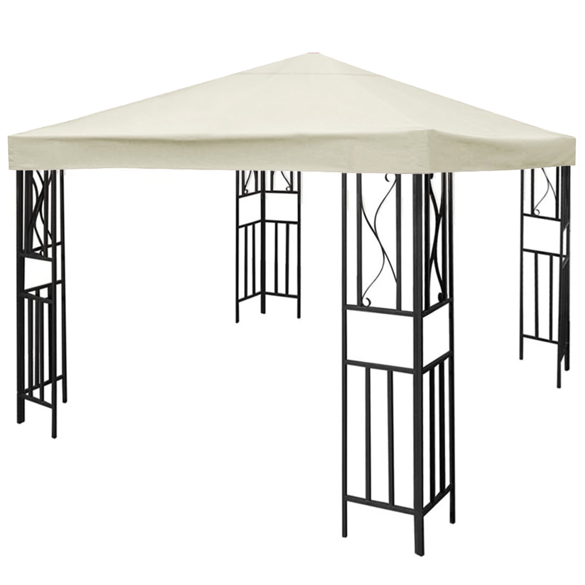 Lieonvis Garden Gazebo Top Cover 3x3M Canopy Replacement Pavilion Roof ...