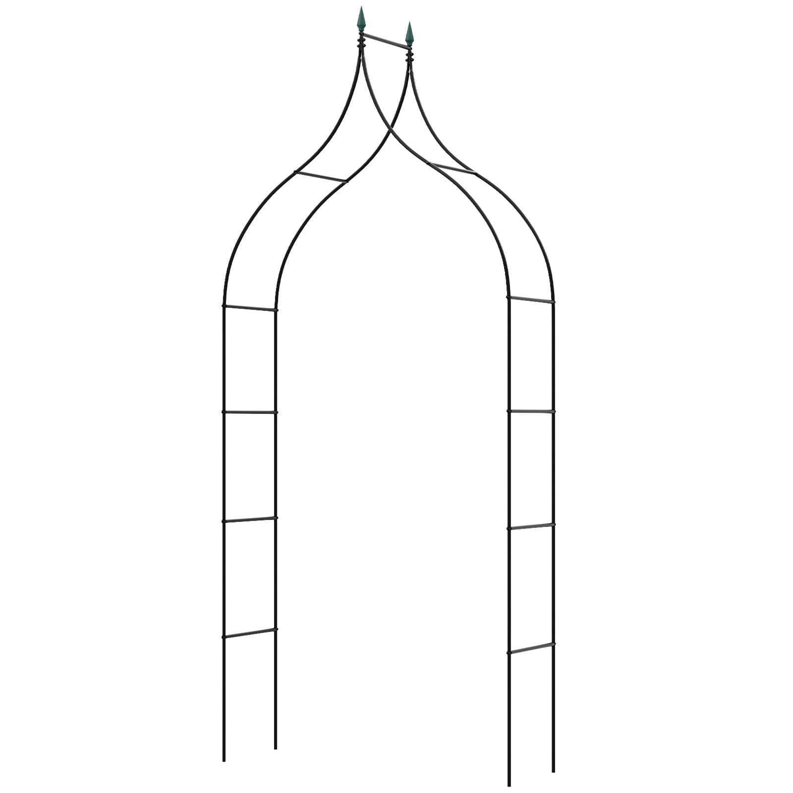 Click here for Patiojoy Garden Arbor Gothic Style Decorative Meta... prices