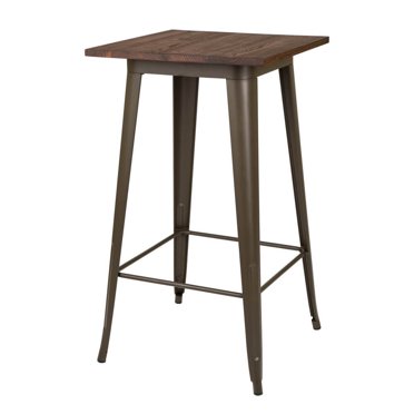 Southern Enterprises Dacov White Bar Height Table - Walmart.com