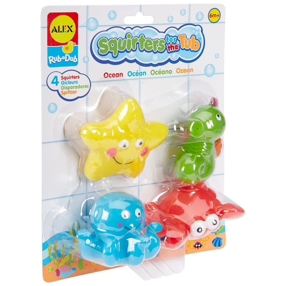 Alex Toys Rub A Dub Squirters For The Tub Ocean