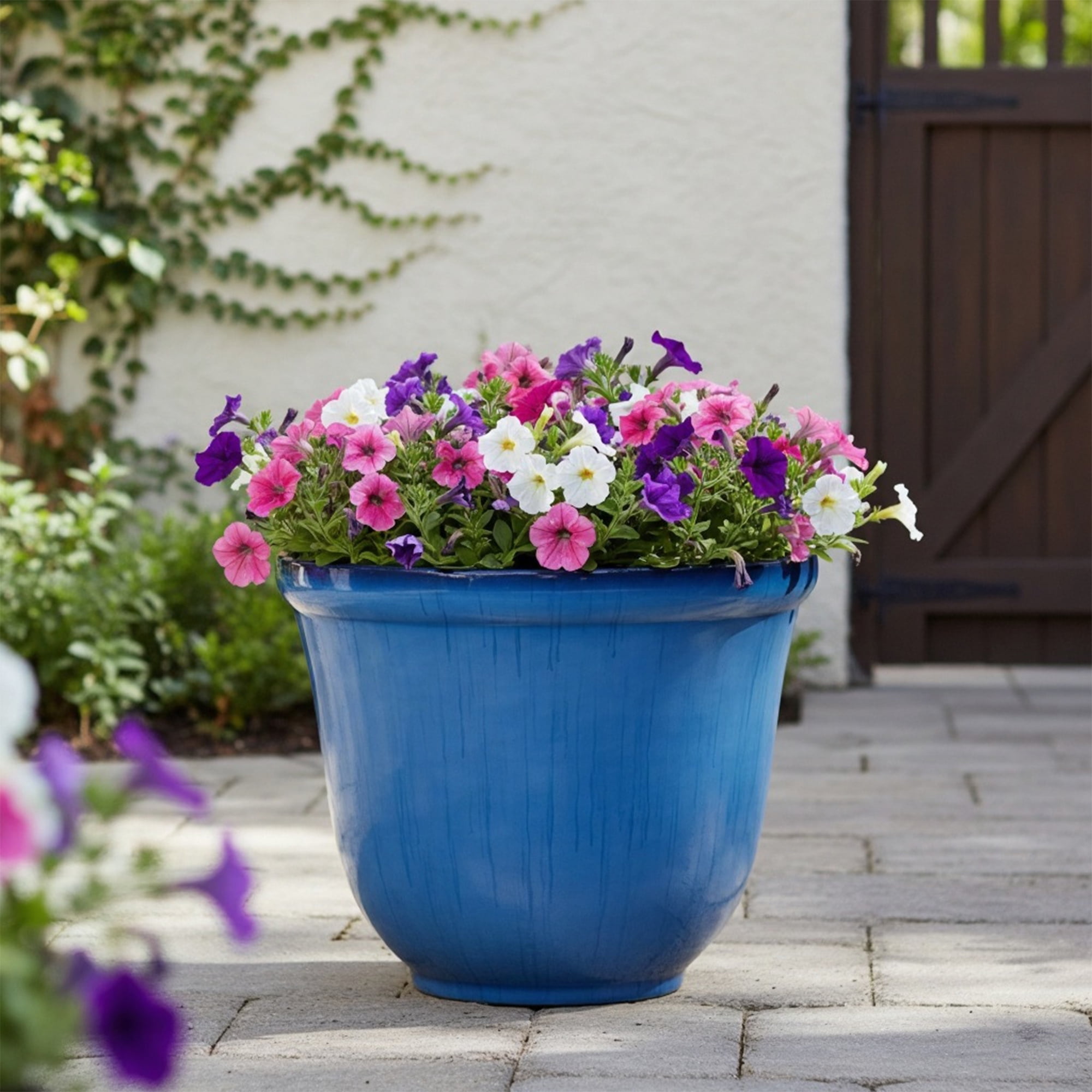 Click here for Better Homes & Gardens 16in Mystique Resin Planter... prices