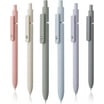 TUL® Retractable Gel Pen, Solid Metal, Medium Point, 0.7mm, Gray ...