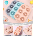 6 Pcs Mini Fluted Cake Pan, 6-Cavity Fluted Tube Cake Pan, Non-stick ...