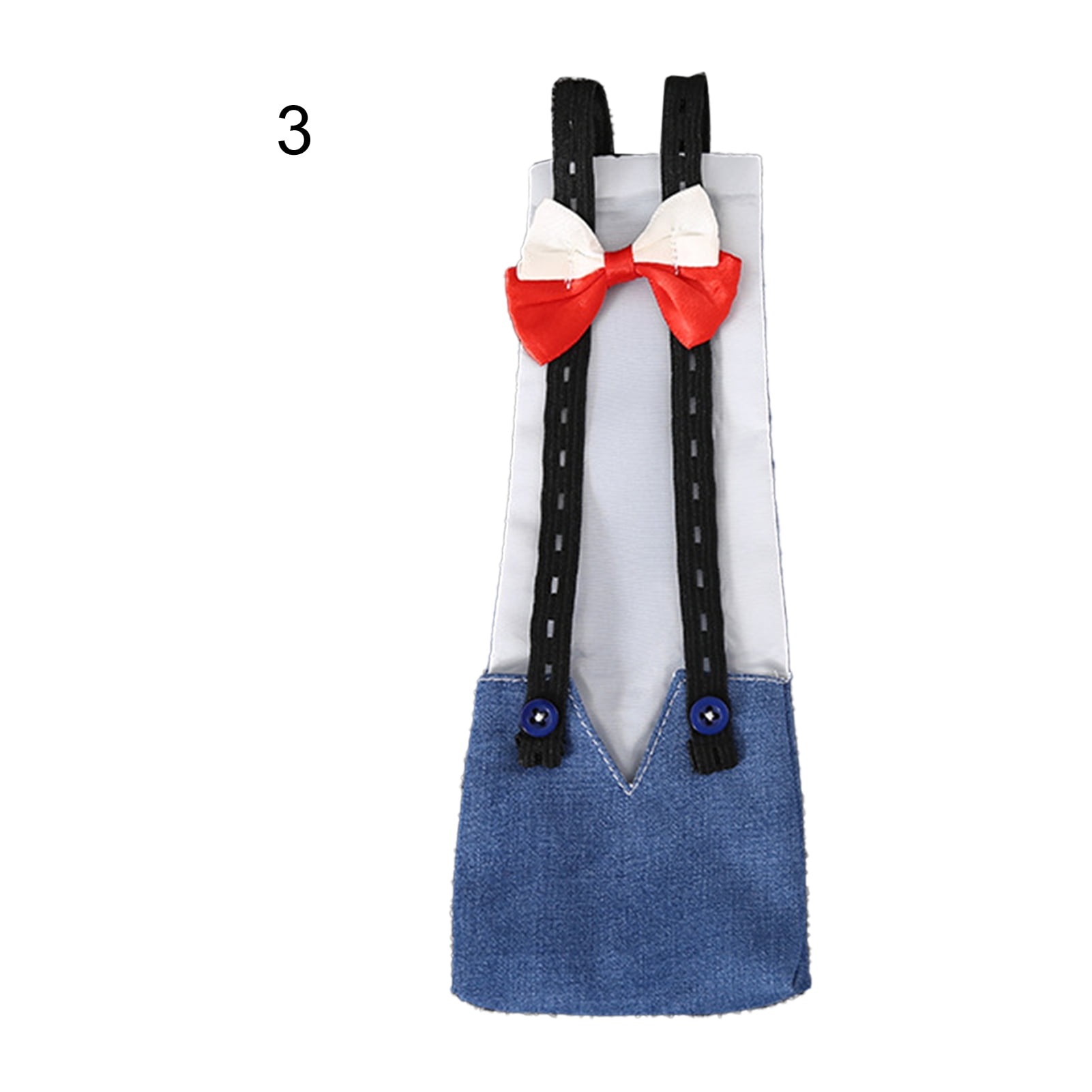 Hahasong Goose Diaper Lovely Adjustable Linkhole Fabric Bow Knot Goose ...