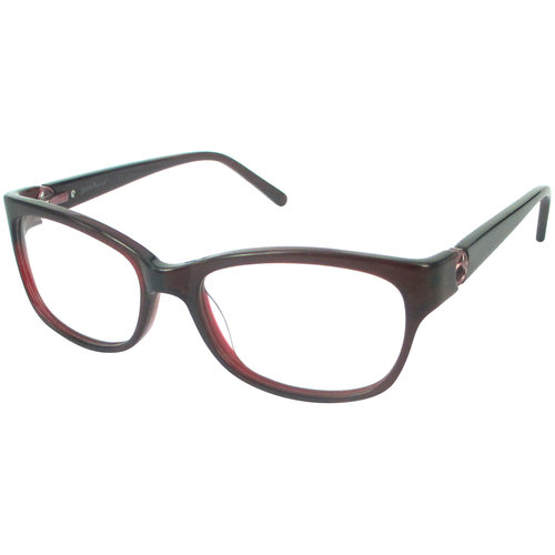 Nolita Mood Women's Rx-able Eyeglass Frames, Dark Red Cherry - Walmart.com