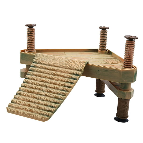 Floating Platform Decorative Reptile Pier Floating Basking Platform