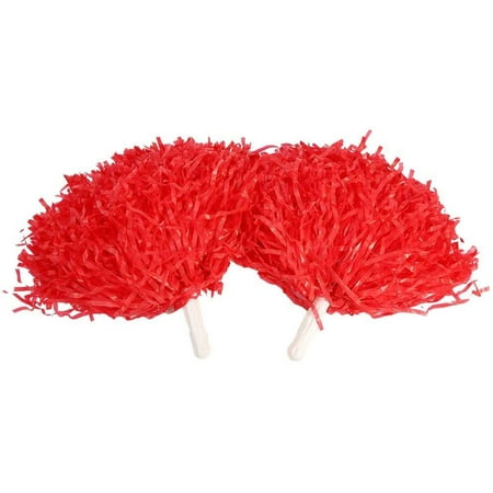 Cheerleading Pom Poms,2pcs Cheerleader Hand Flowers Squad Cheer ...