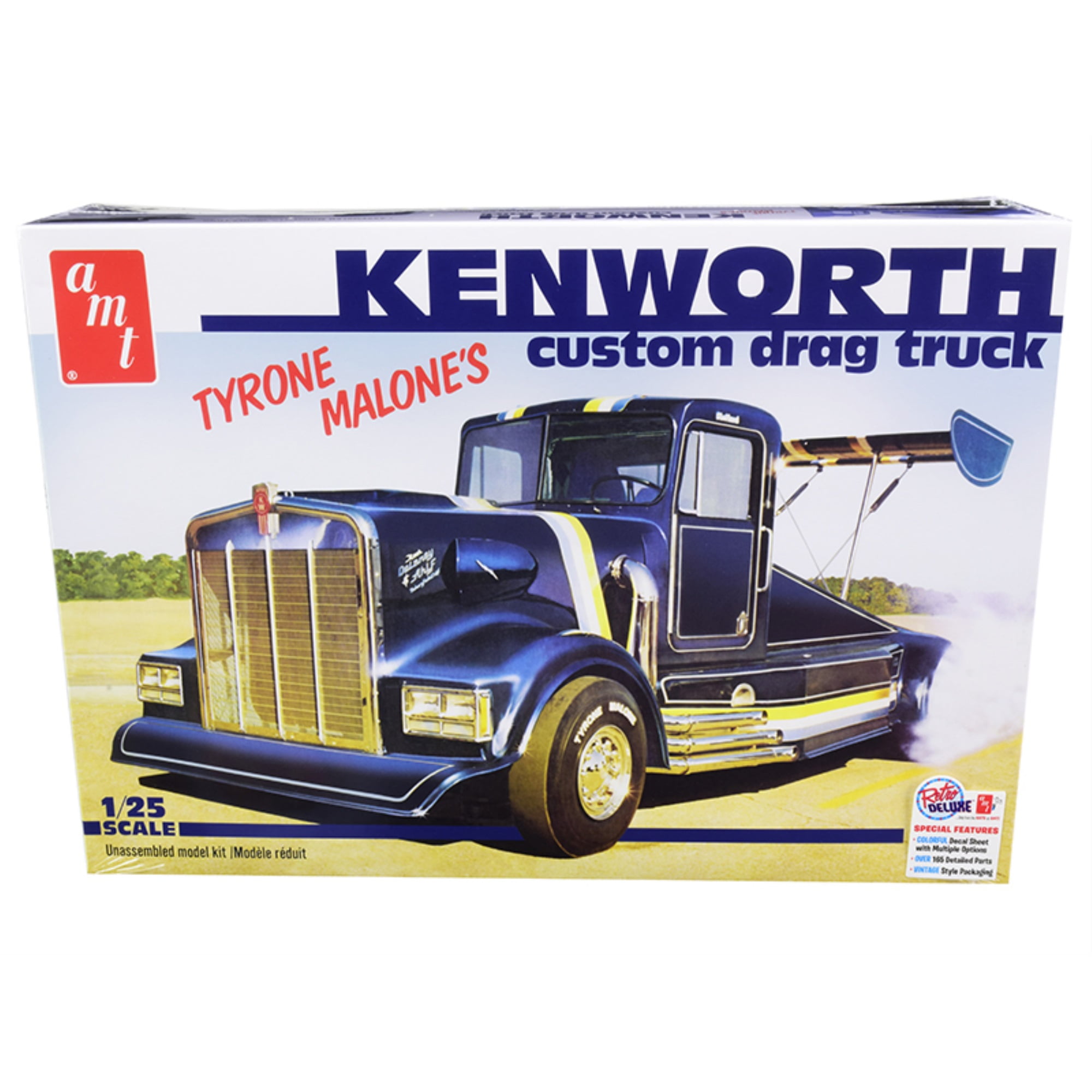 Skill 3 Model Kit Tyrone Malone \ 's Kenworth Custom Drag Truck Modelo ...