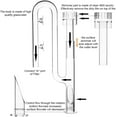 FZONE Fish Tank Parts: Glass Lily Pipe Set with Skimmer Inflow ...