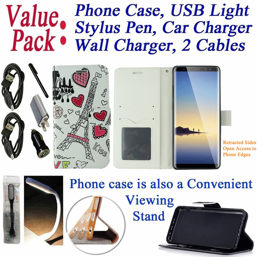 Value Pack Cables For 6 3 Samsung Galaxy Note 8 Note8 Case Phone