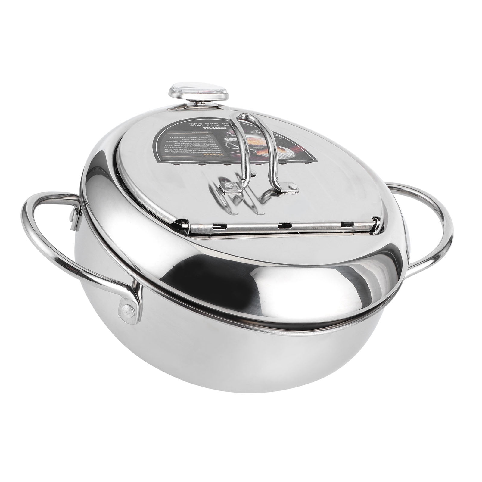 Click here for Domqga Deep Fryer Pot  Stainless Steel Anti Scald... prices