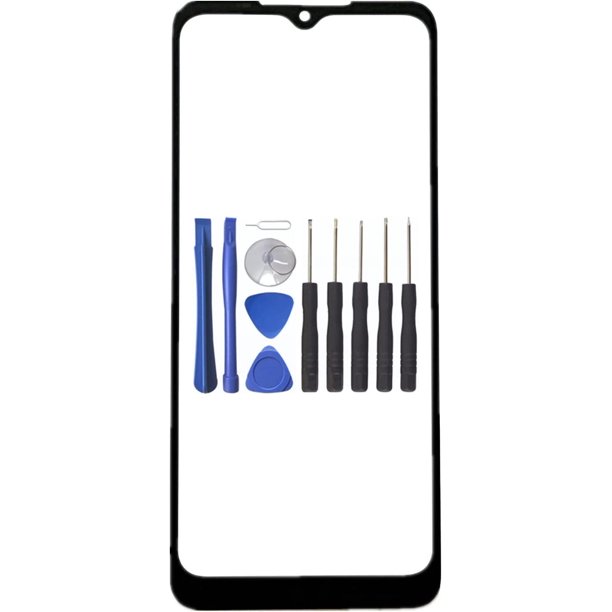 Front Glass Replacement for Motorola Moto G Pure 2021, Touch Screen ...
