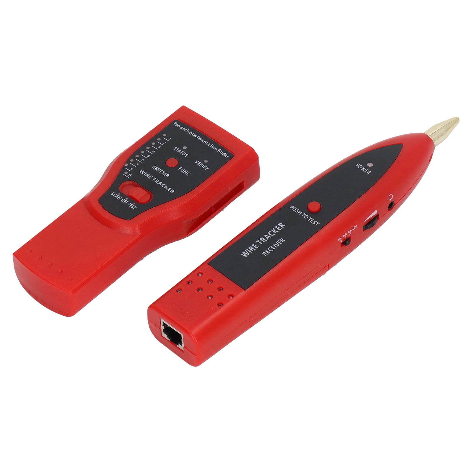 Comprobador de cables de red POE, detector de líneas Ethernet de ...