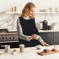 ANXPTIME Long Last Kitchen Apron With Pocket Protects Clothing From Oil ...
