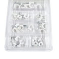 30pc Cable Staples Nail Clips Telephone Line Organizer Romex Wire ...