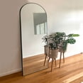 71" x 24" Floor Mirror Arch Mirror Full Length Mirror Large Mirror with ...