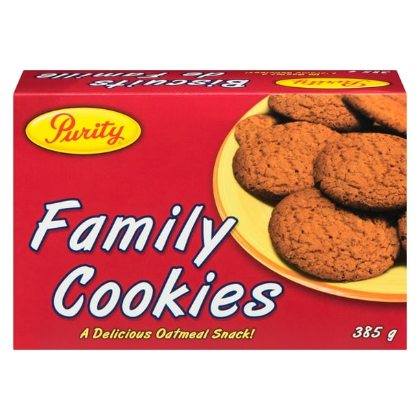 Purity Oatmeal Family Cookies, 385 g - Walmart.ca