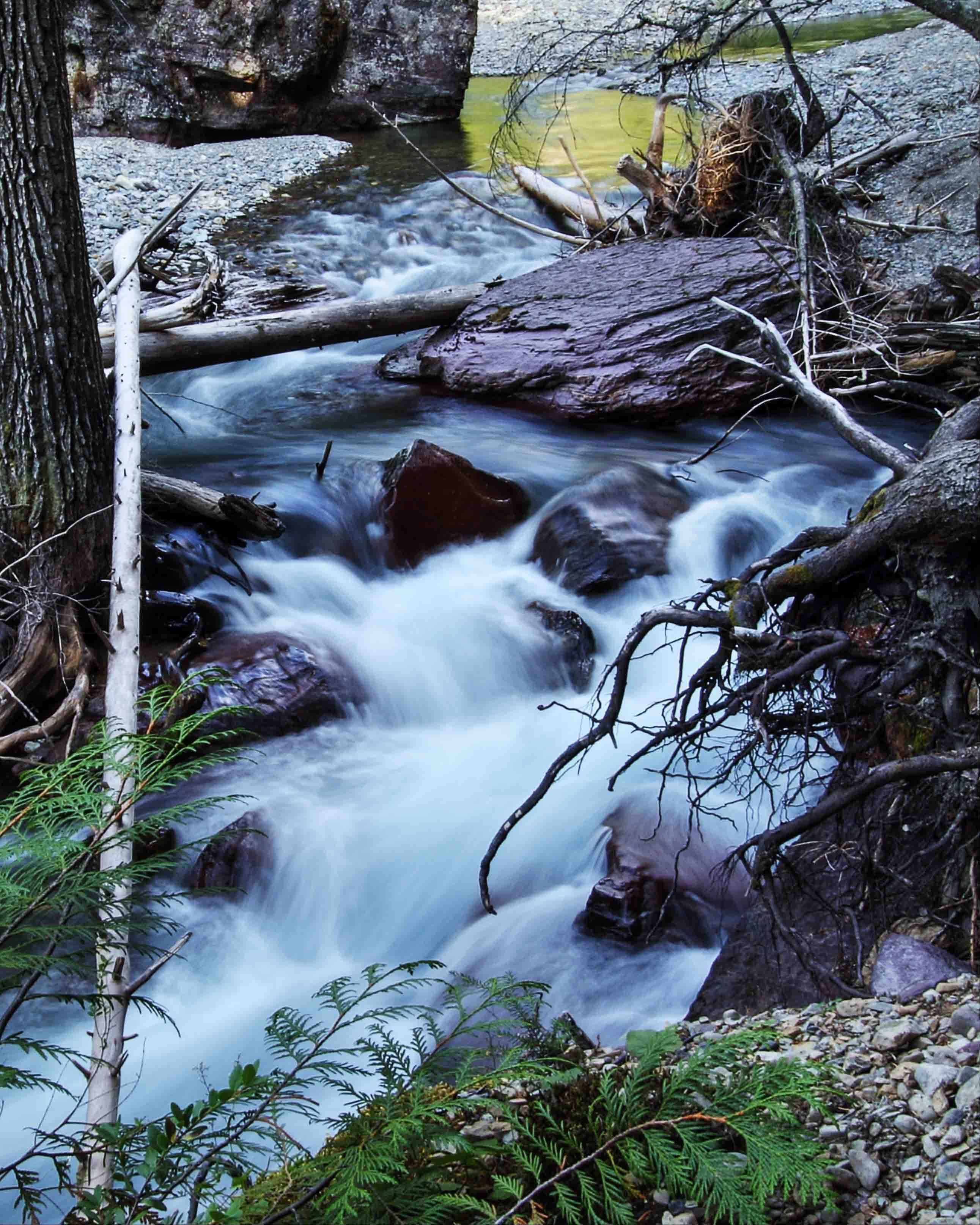 Boer Small Waterfall Wall Decal - Walmart.com