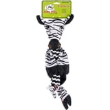 Jolly Pets Animal Flathead Zebra Stuffing Free Dog Toys, Large ...