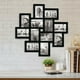 Homebeez 12 Slot Wood Collage Picture Frame - Walmart.com
