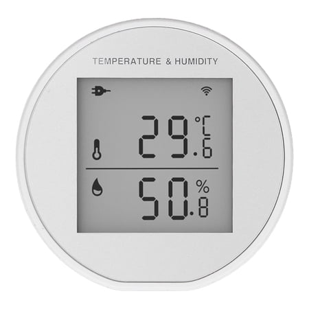 Indoor Temperature Humidity Gauge, High Security Smart Temperature ...