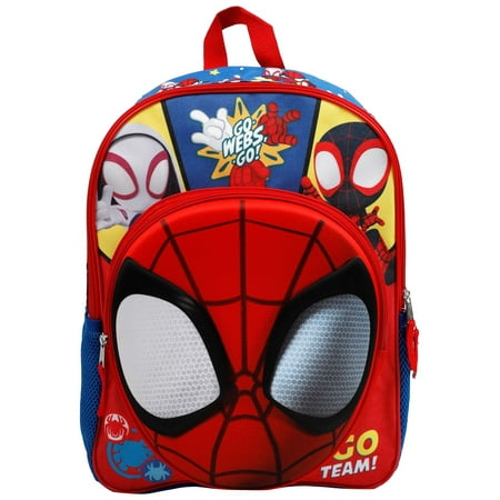 Marvel Spidey And His Amazing Friends Molded EVA 16" Kids Backpack ...