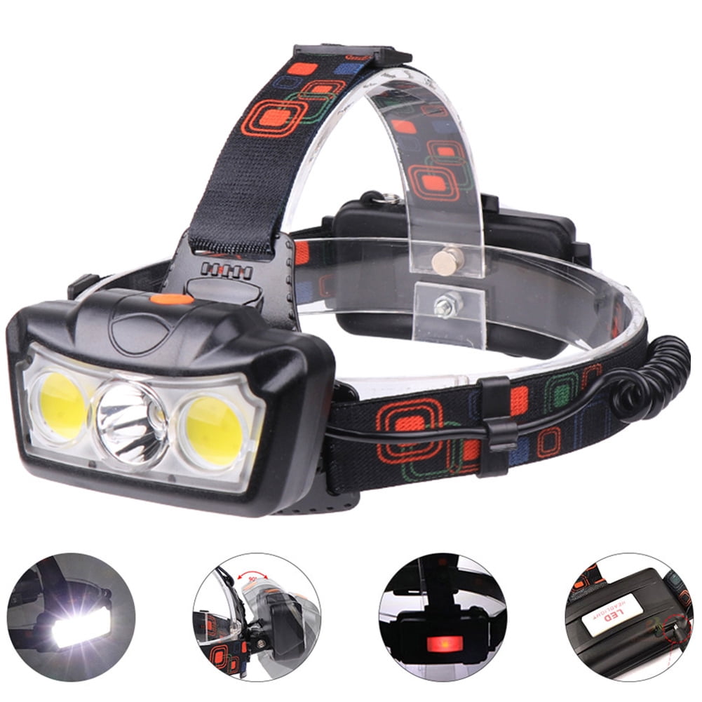 Cheers.US Rechargeable Headlamp Flashlight Waterproof Head Lamp for ...