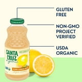Santa Cruz Organic Lemon Juice 16 Fl Oz - Pure Lemon Juice from ...