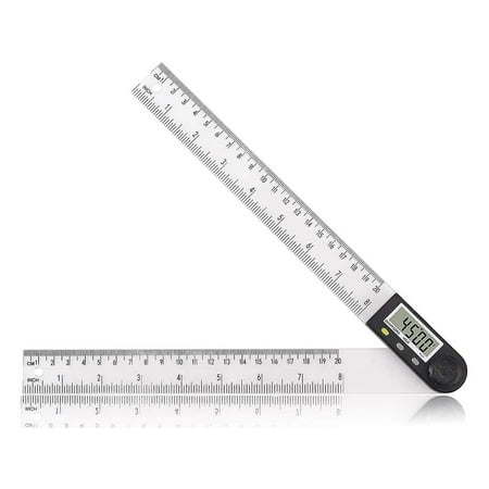 Digital Angle Finder, Plastic Protractor Angle Ruler 0-360digital ...