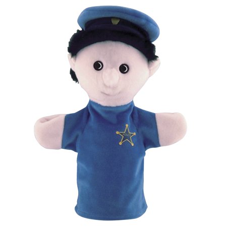 Get Ready Kids Caucasian Police Officer Hand Puppet - Walmart.com