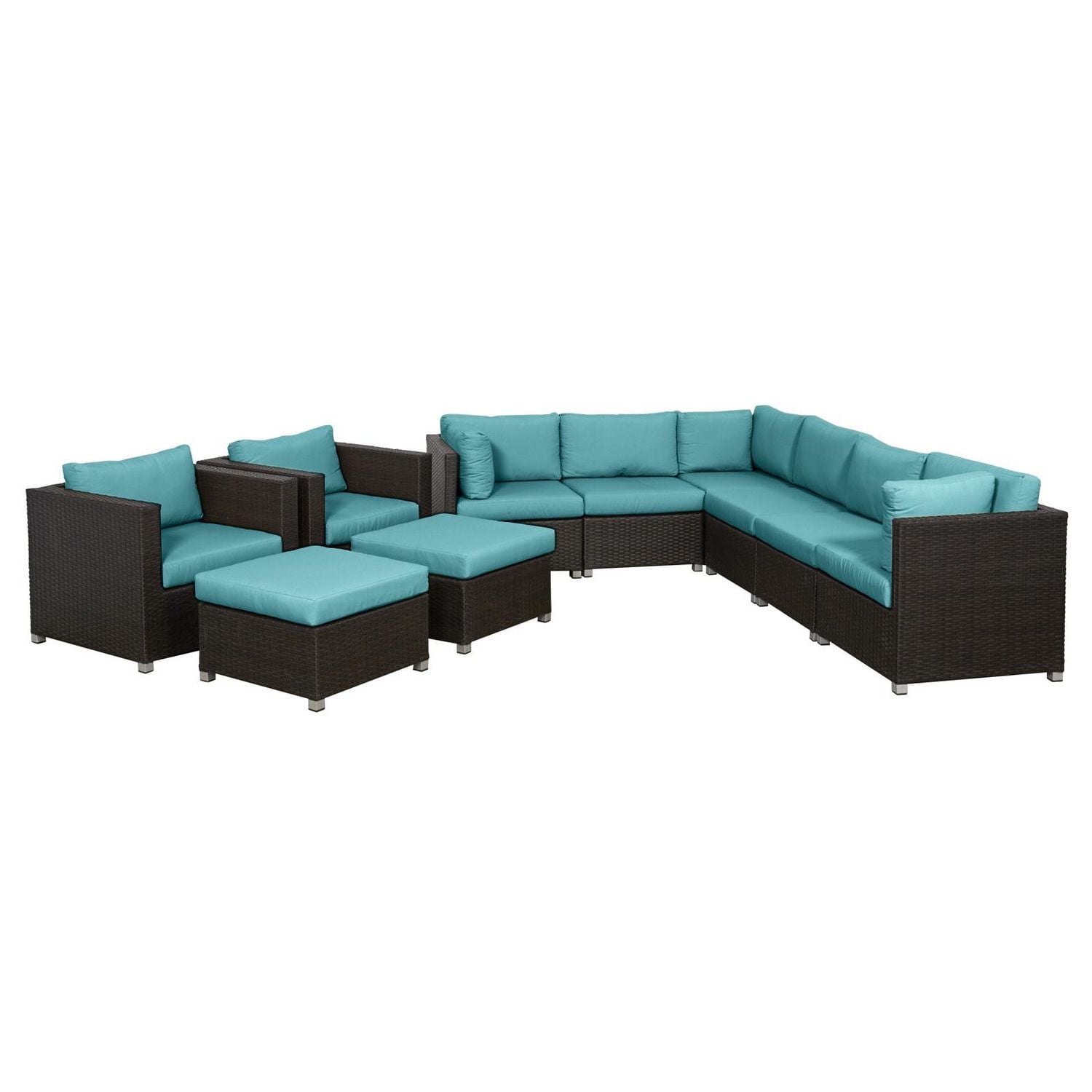 Click here for Think Patio Innesbrook Collection 10-Piece Aluminu... prices