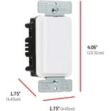 Ultra PRO Digital Override Button Timer, Switch Plate - Walmart.com
