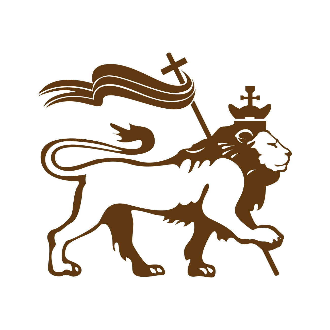 Lion of Judah with Rasta Flag Sticker Decal Die Cut - Self Adhesive ...
