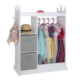 STAROUS Kids Dress up Storage with Mirror and Storage Bin,Kids Play ...
