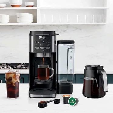 Ninja Dual Brew System 12-Cup K-Cup Compatible Coffee Maker - Black ...