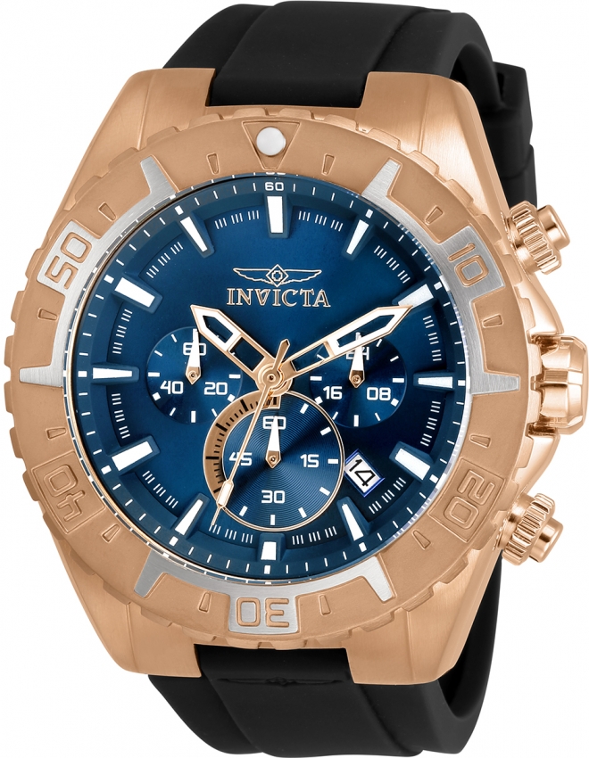 Invicta Aviator Chronograph Quartz Blue Dial Men's Watch 30752 ...