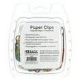 BAZIC Paper Clips Small 33mm, Colorful Vinyl-Coated, Durable, Reusable ...