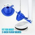 Toilet Flapper Replacement Kit,2 Pcs Upgrade PVC Material 2 Inch ...