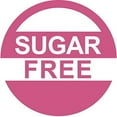 HUBERT Sugar Free Pink Food Advisory Labels White Imprint - 1"Dia, 1000 ...