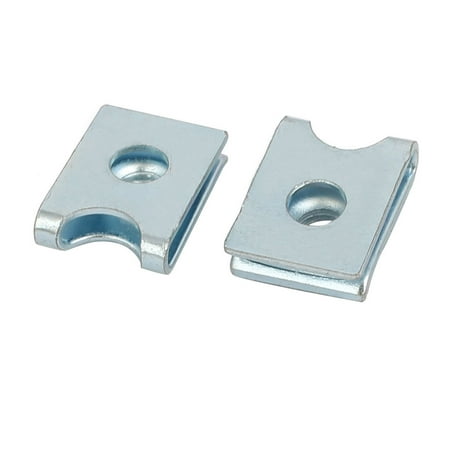 Fit M5 Screw 65Mn Spring Steel U Clip Nut Silver Tone 18mm x 13mm 10pcs ...