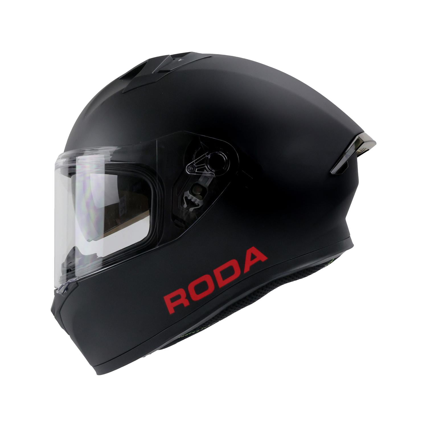 Casco Roda Course Negro Mate Logo Rojo Cerrado Svs Negro S | Walmart en línea