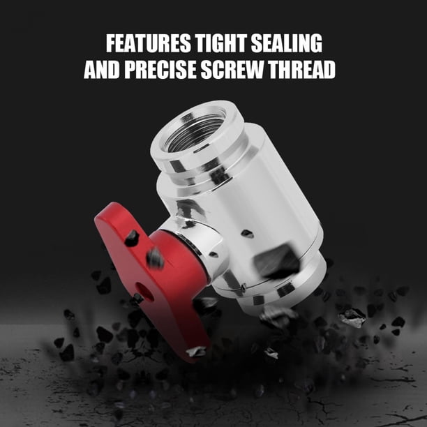 Tight Sealing Brass Easy Installation Water Cooling Valve, Water Ball ...