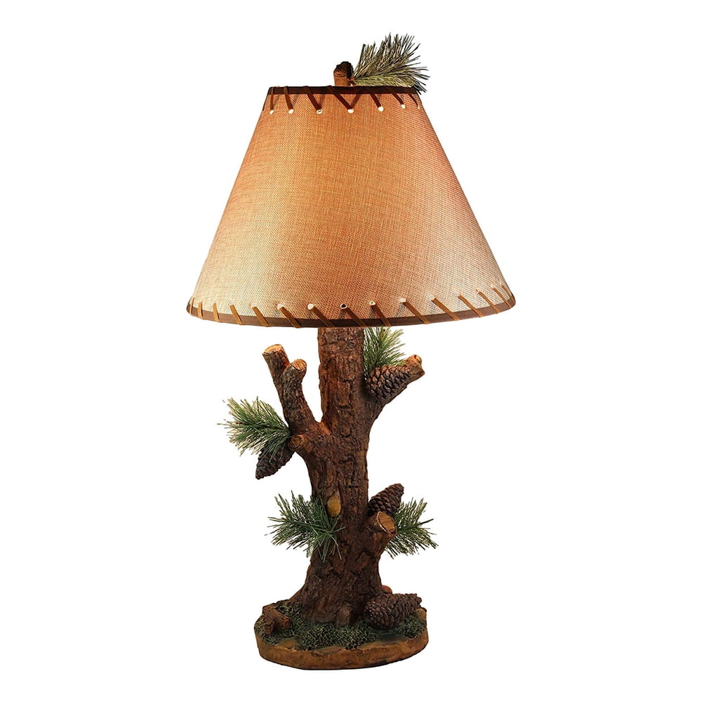 Large 26.75"H Vintage Rustic Mountain Pinecone Pine Tree Needles Bark ...